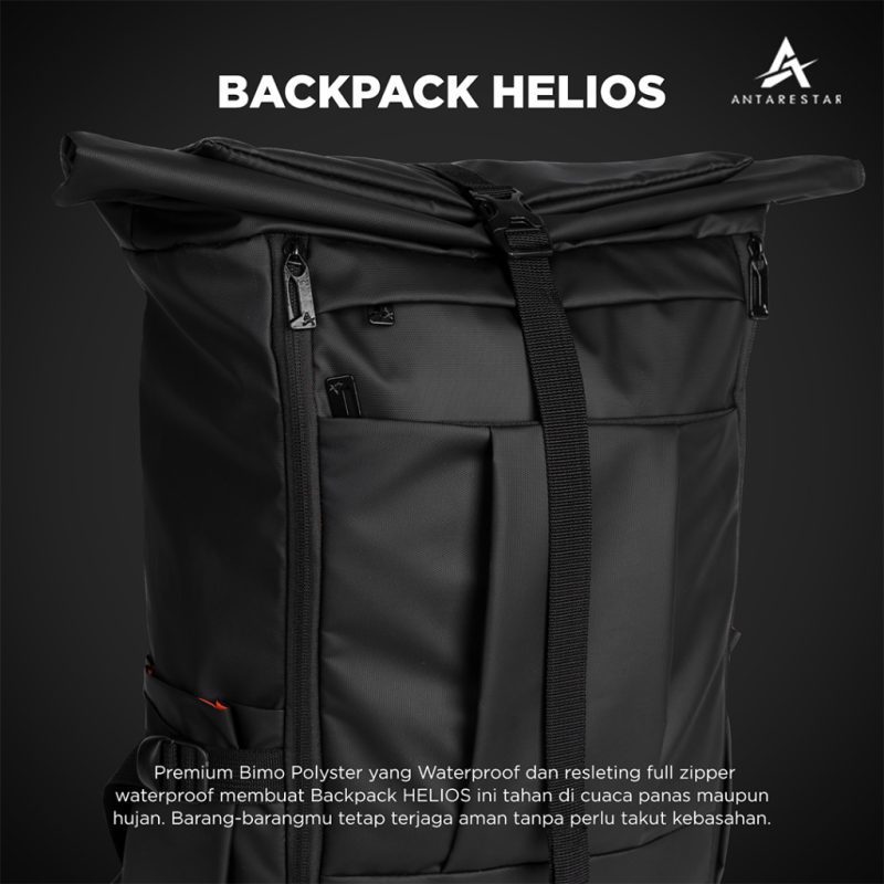 ANTARESTAR Official - Tas Ransel Helios Tas Laptop Waterproof Tas ...