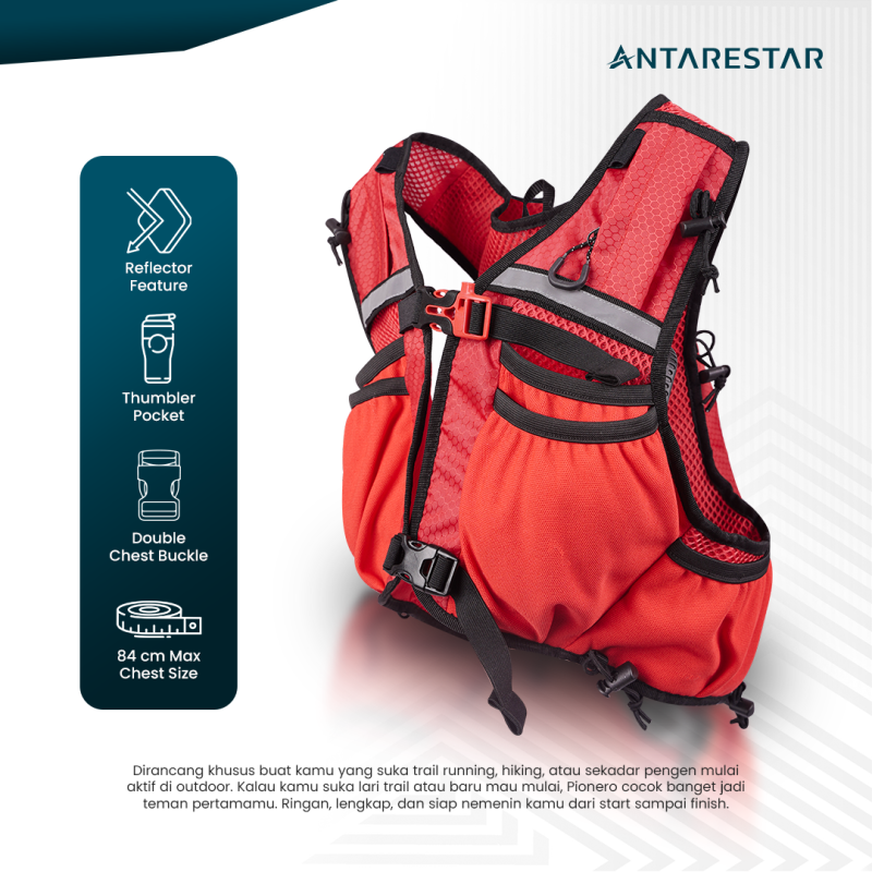 ANTARESTAR Official - Hydropack Vest Pionero Outdoor Hydropack ...